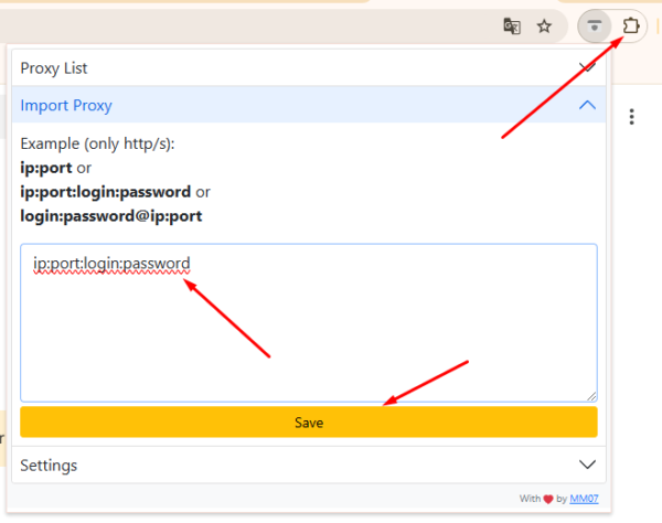 Hướng dẫn sử dụng Proxy trên trình duyệt Chrome bằng Simple Proxy ...